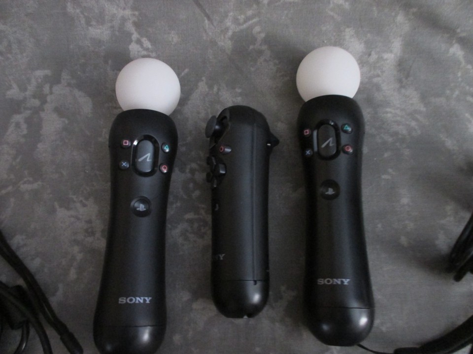 SONY PLAYSTATION MOVE ACCESSORY AND GAME BUNDLE - TESTED GOOD - FREE ...