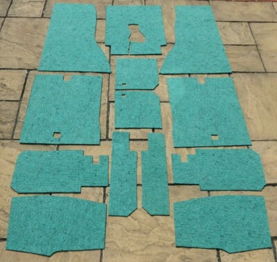 JAGUAR 'E' TYPE PRE-CUT FULL CARPET UNDERFELT SET | eBay