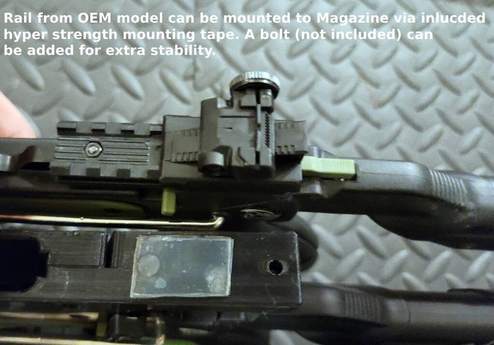 5 Bolt Magazine for Repeating Easy Self Cocking Crossbow UPGRADE KIT ...