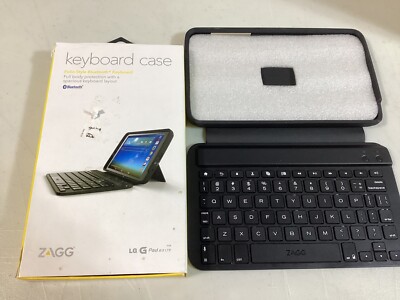 5 Pack - Zagg Keys Folio Case Bluetooth Keyboard for LG G Pad 8.3 LTE ...