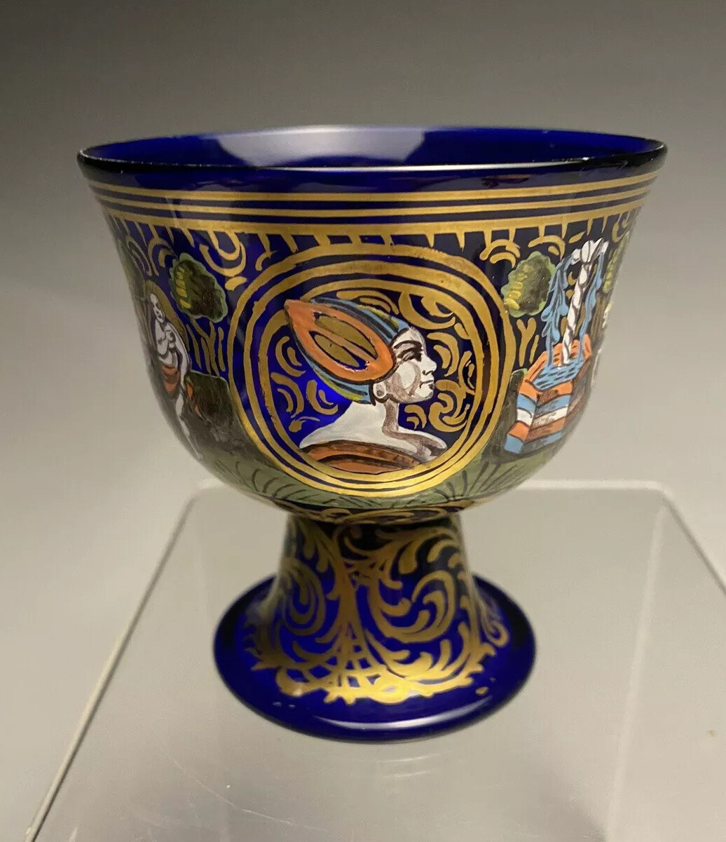 Coppa Barovier Murano Venetian Glass Wedding Cup 20c. | eBay