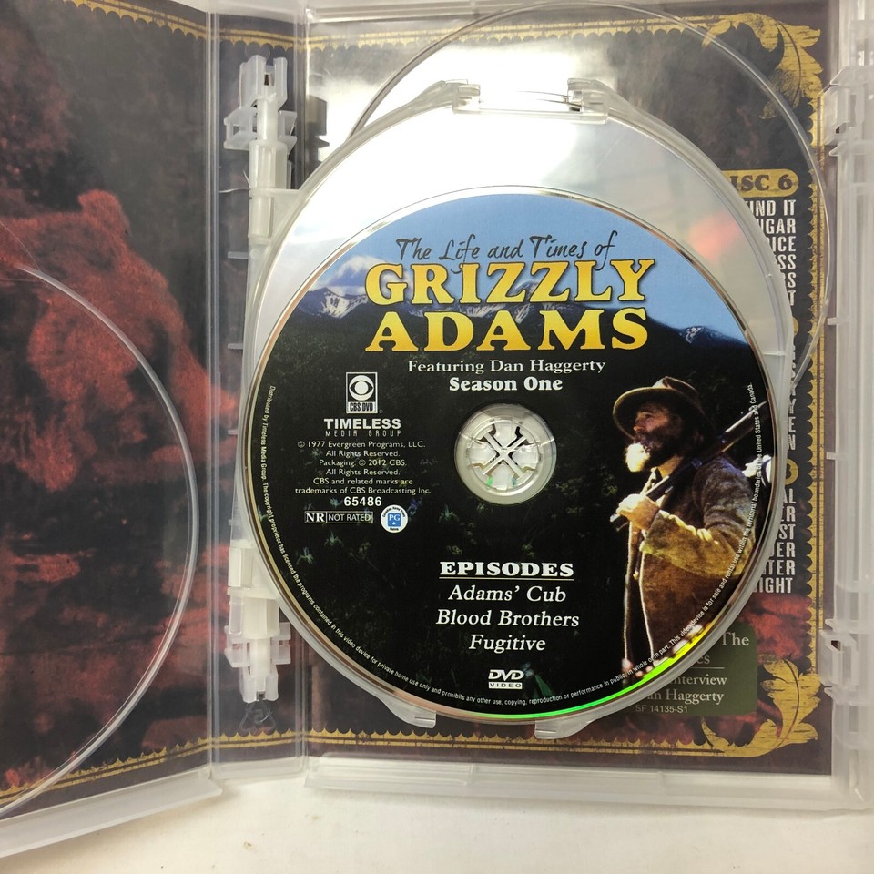 The Life and Times of Grizzly Adams: The Complete Series DVD Boxed Set ...