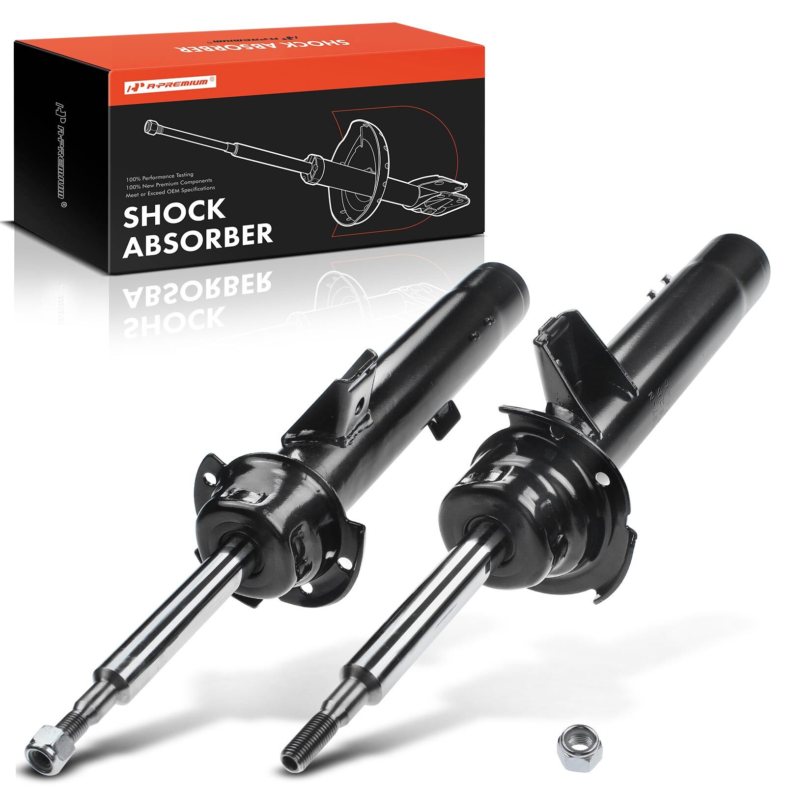 A-Premium 2x Front Shock Absorber Struts for BMW 1Series E81 E87 E82 E88 334625 | eBay UK