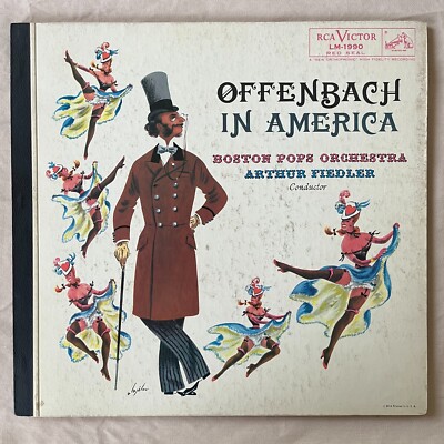 OFFENBACH Offenbach In America 1956 Vinyl LP RCA LM-1990 - VG | eBay