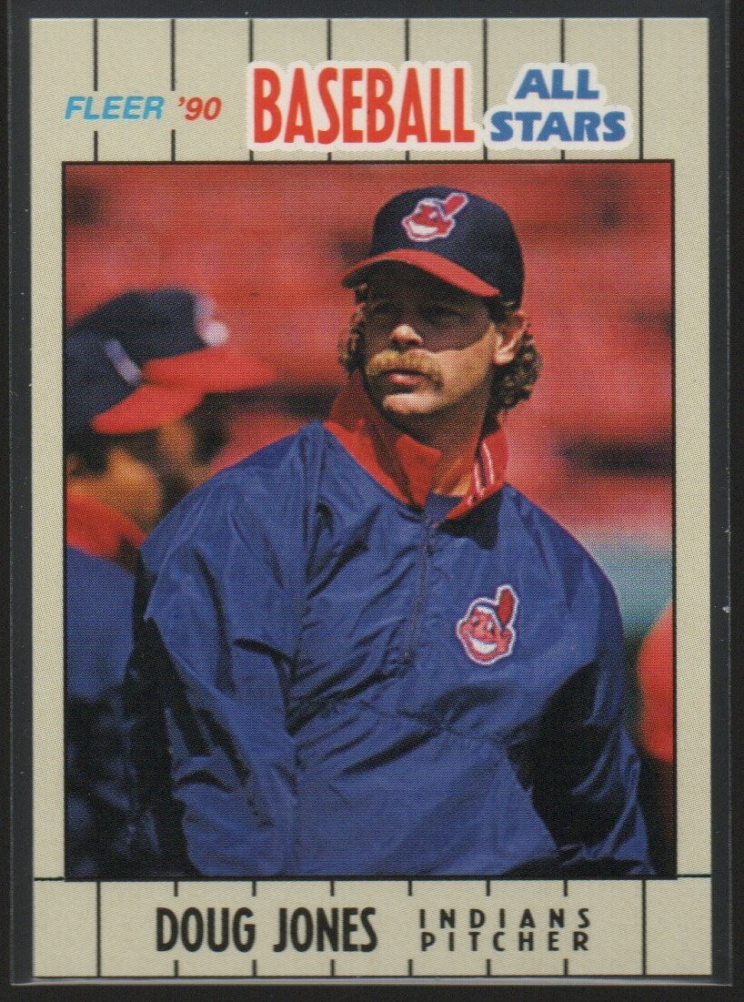 Doug Jones 1990 Fleer Baseball All-Stars #22 Cleveland Indians | eBay