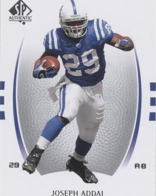2007 SP Authentic - Joseph Addai #49 for sale online | eBay
