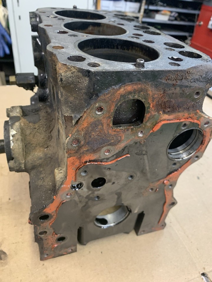 John Deere Diesel AM876419 3TNA72UJ Engine Block Used 12/25-15 | eBay