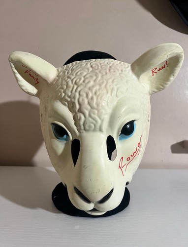 WWE The Fiend Bray Wyatt Family Sheep Mask Erick Rowan Signed mask | eBay