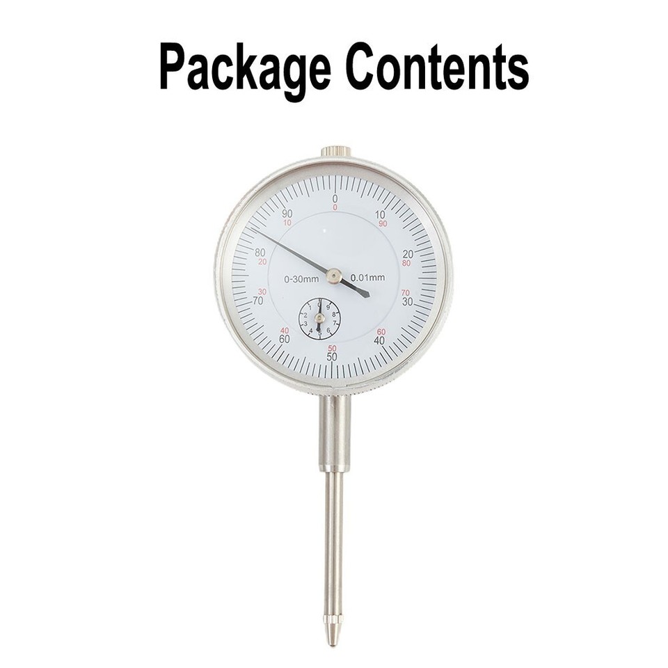 0.01mm for DIAL Gauge Metal Shock-Proof Construction Measure Shaft ...