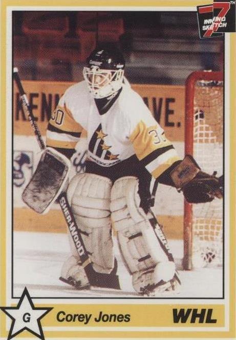 1990-91 7th Inning Sketch WHL - Corey Jones #103 (RC) for sale online ...