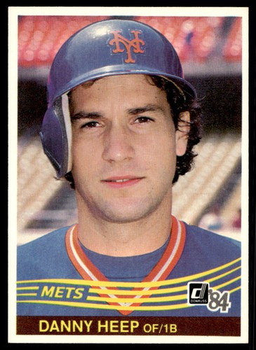 1984 Donruss 434 Danny Heep New York Mets Baseball Card | eBay