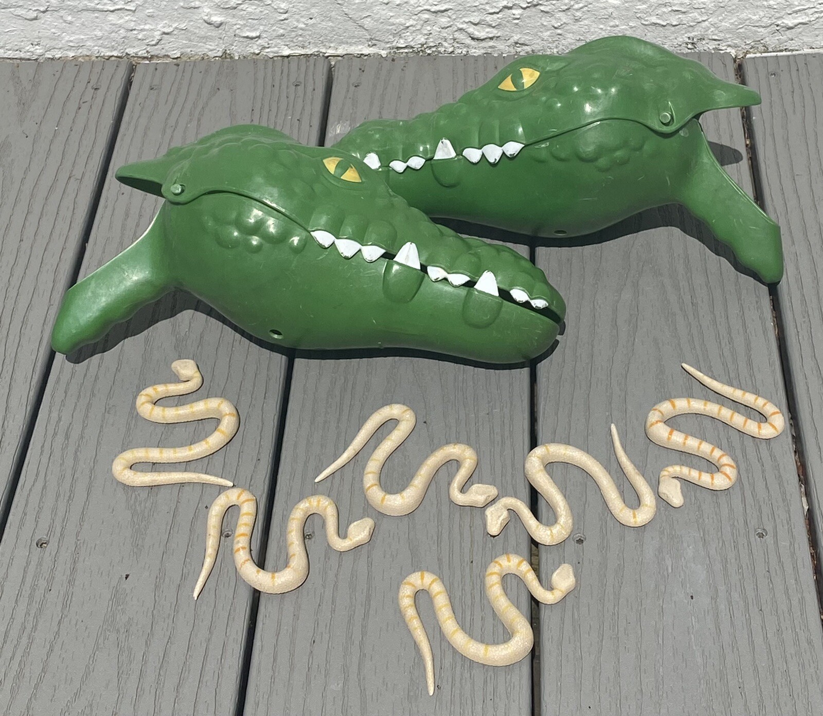 Vintage Alligator & Snake Pool Game | eBay