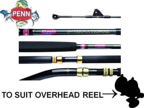 Penn Powercurve INTERNATIONAL 37KG Game Chair Rod 2.31m - 7'58" 2 pc ...