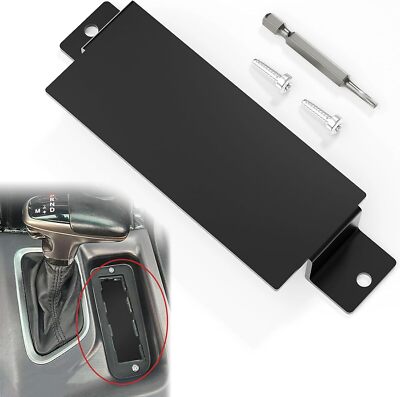 Anti-Theft Steel Neutral Cover Plate for Dodge 2015-2023 Challenger SRT ...
