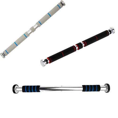 Exercise Fitness 39”-51” Extendable Adjustable Doorway Pull Up Chin Up ...
