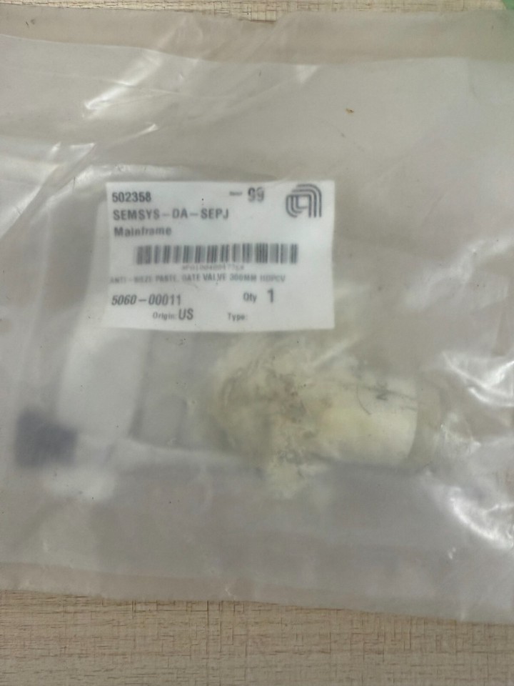 Applied Materials AMAT 5060-00011 ANTI-SIEZE PASTE,GATE VALVE 300MM ...
