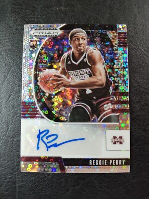 2020-21 Prizm Draft Picks Reggie Perry Rookie Fastbreak Auto | eBay