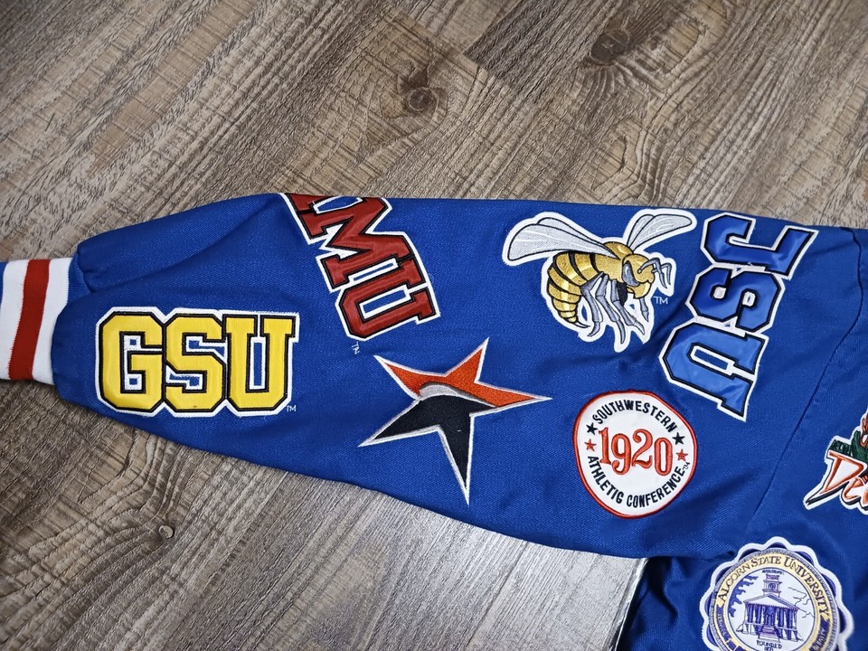VINTAGE BIG BOY GEAR SOUTHWESTERN ATHLETIC CONFERENCE SWAC HBCU JACKET ...