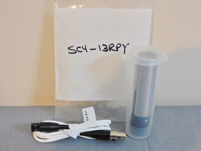 BROOKFIELD SC4-13RPY SMALL SAMPLE ADAPTER CHAMBER & RTD PROBE & CABLE ...