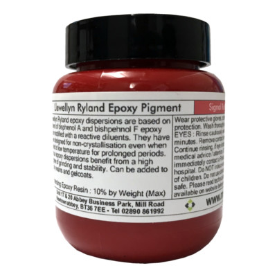 Signal Red Pigment For Epoxy Gelcoat / Resin 100g | eBay