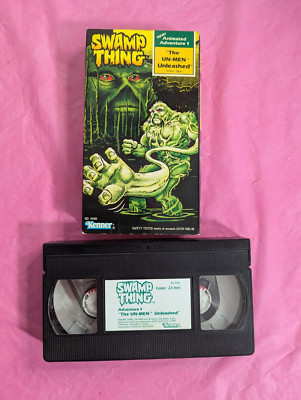 Swamp Thing Animated Adventure 1 THE UN-MEN Unleashed VHS video tape ...