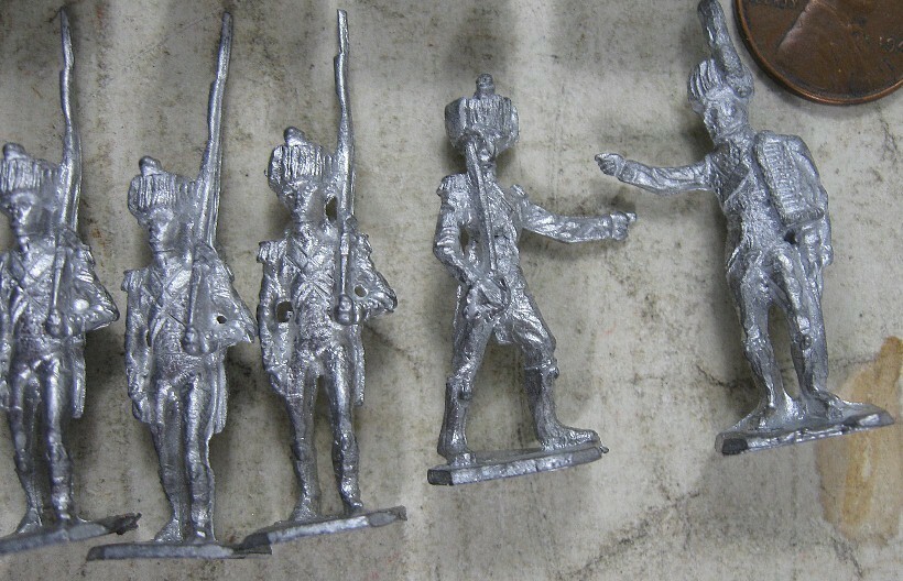 14 Vintage Cast Lead Soldier Stadden Napoleonic Wars 30mm Unpainted | eBay