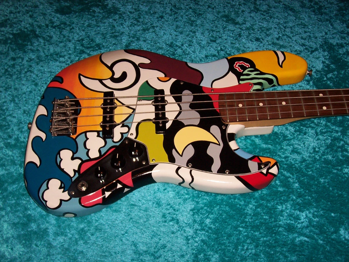 Cool Bass Guitar Paint Designs