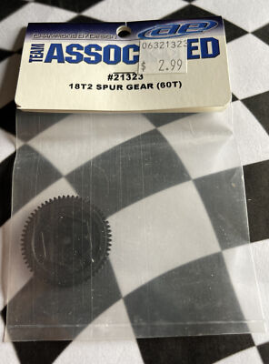 TEAM ASSOCIATED RC18T2 21323 60 tooth spur gear | eBay