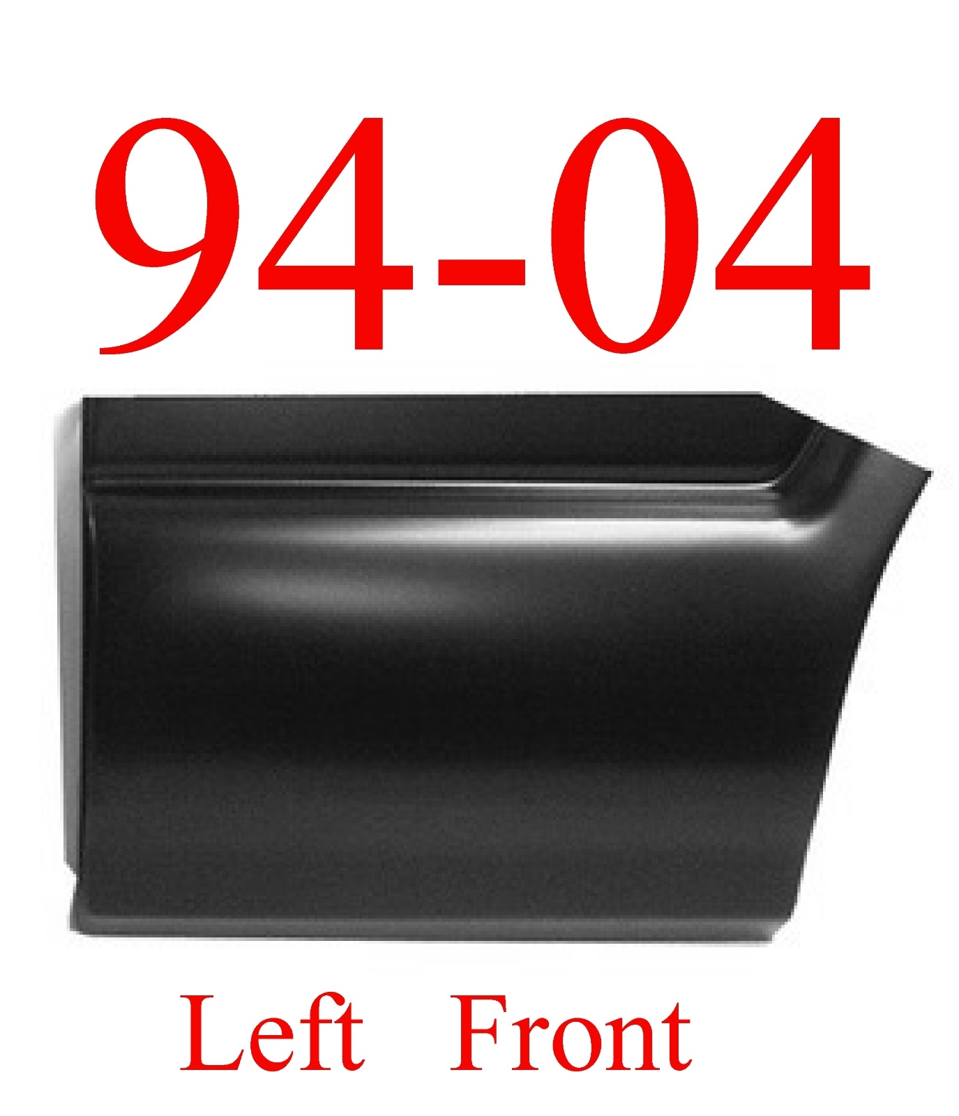 94 04 S10 LEFT Front Lower Bed Patch Panel, Chevy GMC Fits 6Ft Bed | eBay