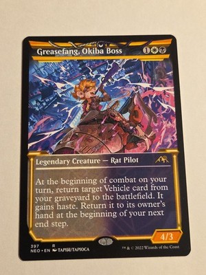 Greasefang, Okiba Boss X1 (Showcase) NEO MTG Kamigawa: Neon Dynasty | eBay