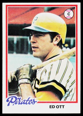 1978 Topps #28 Ed Ott - ExMT+ | eBay