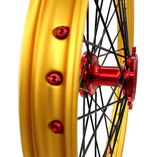 KKE 21/19 Cast Wheels for Honda CRF250R CRF450R 2002-12 CR125 CR250R ...