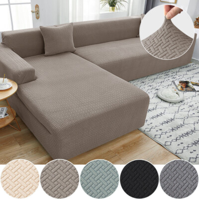 Sofa Cover Couch 1/2/3/4 Seater Slipcover Lounge Protector High Stretch ...