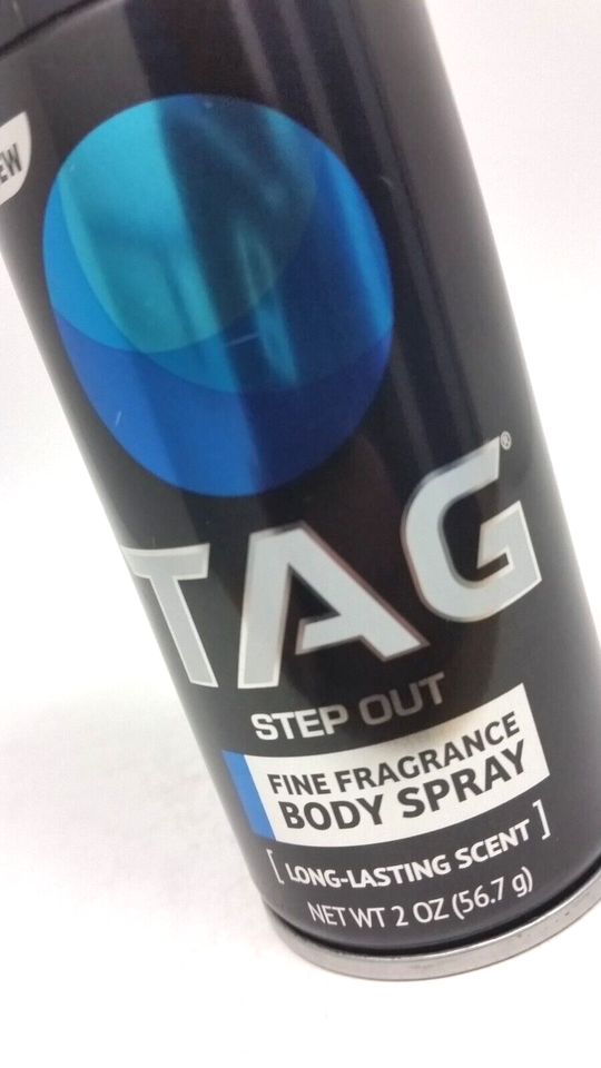 1xTAG Men's Body SpraySTEP OUT Fine Fragrance Long-Lasting Scent 2 oz ...