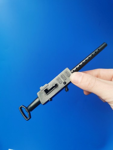 Vintage Action Man Cherilea Black mounted machine gun | eBay