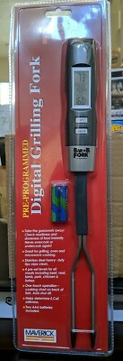 NEW Maverick Bar B Fork Pre-Programmed Digital Grilling Fork (ET-54 ...