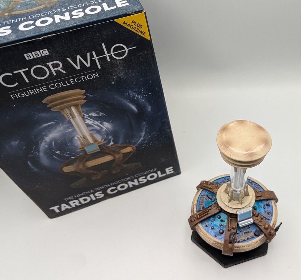 Eaglemoss Hero Collector Doctor Who TARDIS CONSOLE Ninth & Tenth ...