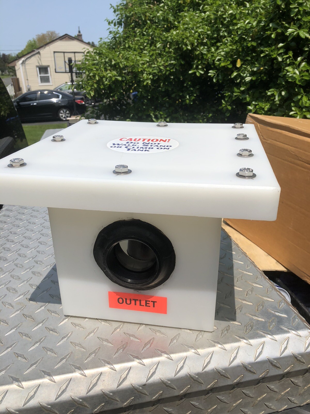 Under Sink Trap With Clean out box. | eBay