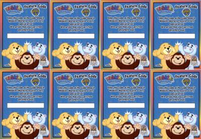 8x WEBKINZ SERIES 3 FEATURE CODE CARDS Eight (8) Unused Codes EBAY ...