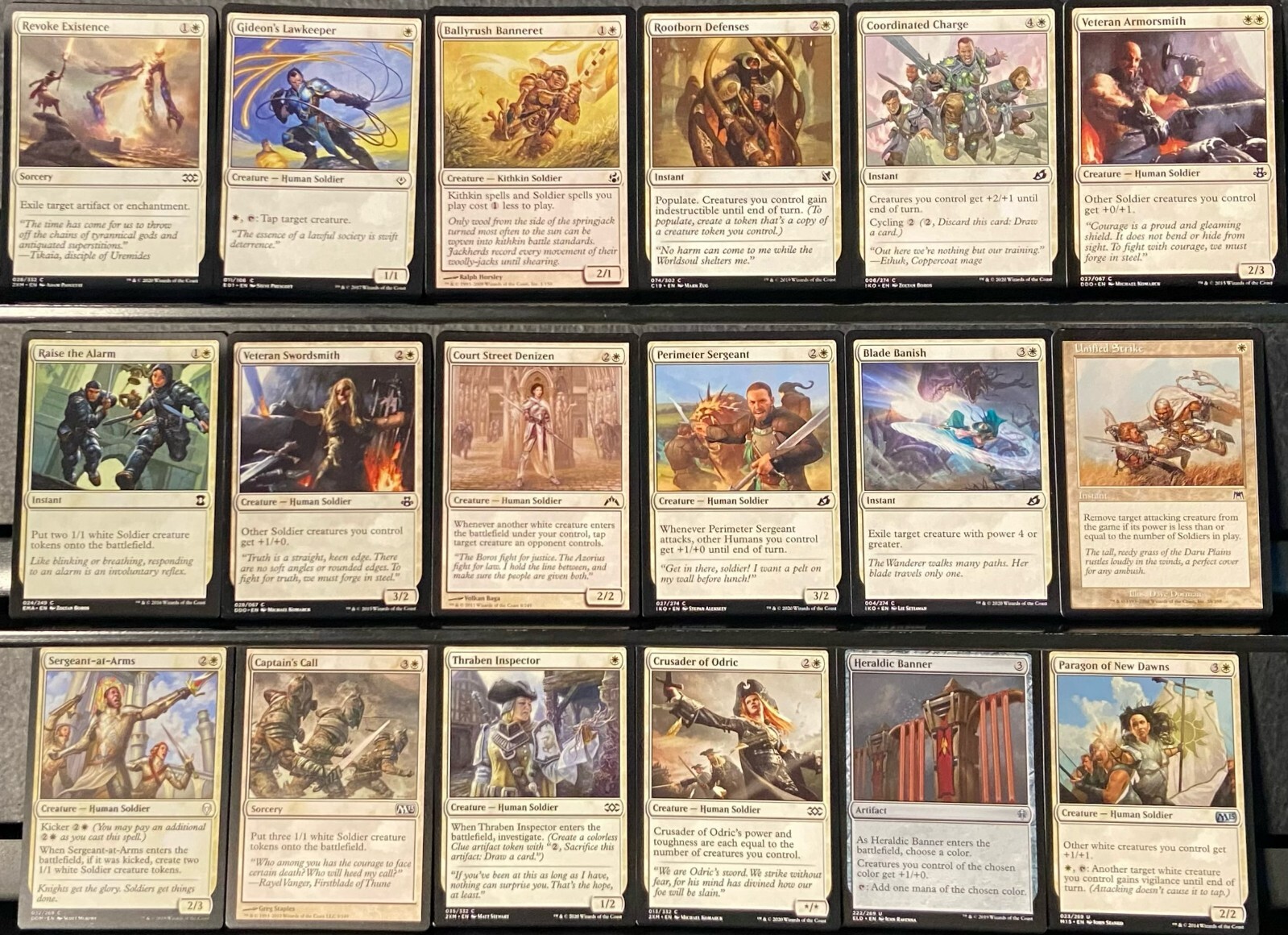 ***Custom Commander Deck*** Odric, Master Tactician - Soldiers - EDH ...