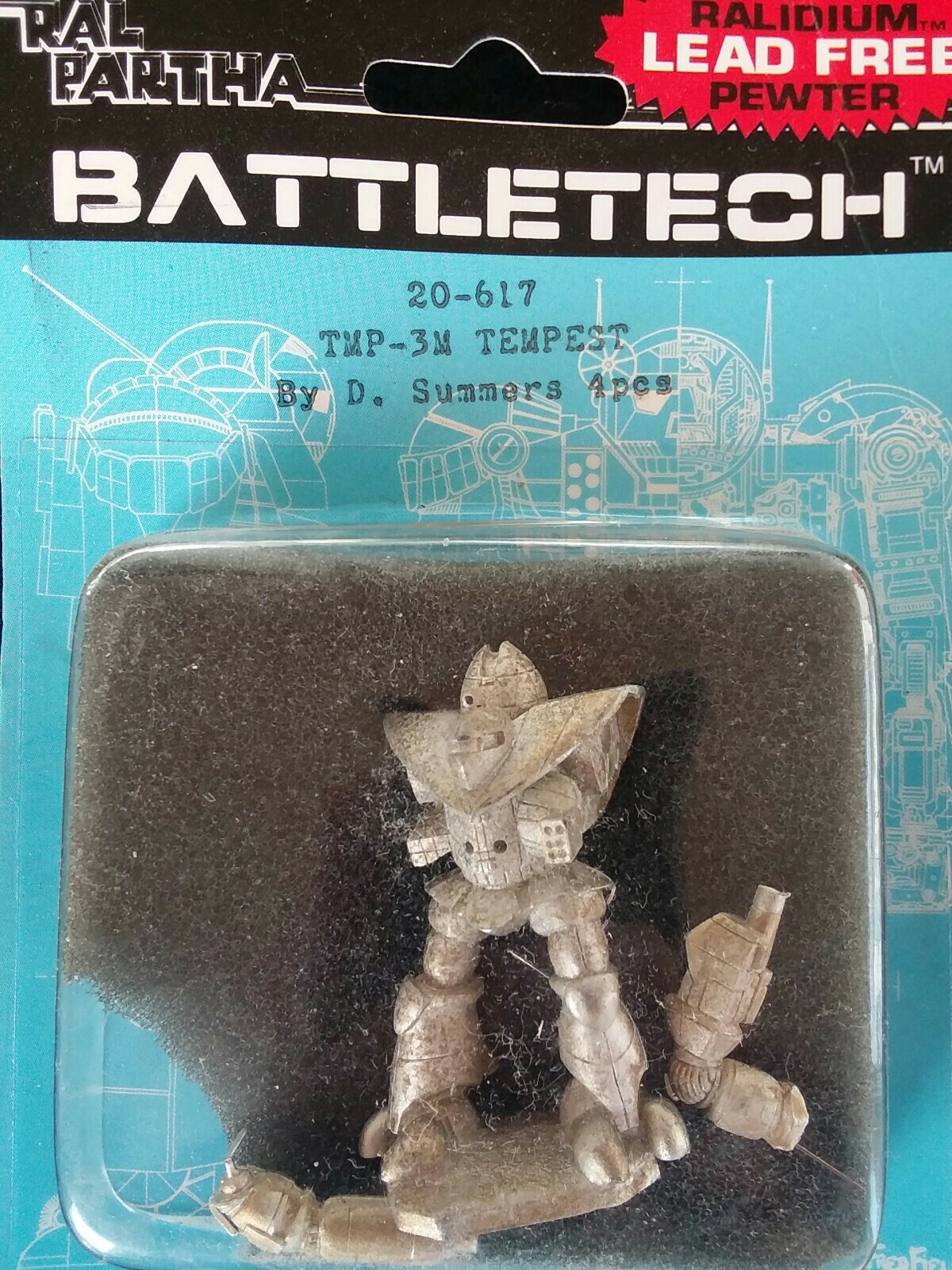 Ral Partha Battletech 20-617 TEMPEST new/sealed | eBay
