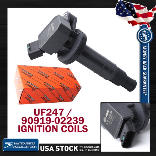 1Pc 90919-02262 UF247 OEM Ignition Coil For Toyota & Chevrolet 2000 ...