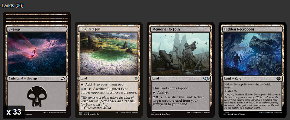 Tergrid, God of Fright MTG EDH Commander Deck - Mono Black Hate! | eBay