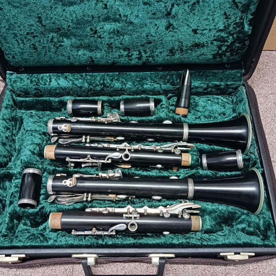 Vintage Karl Hammerschmidt Reformed Boehm B/A Clarinet Professional Set ...