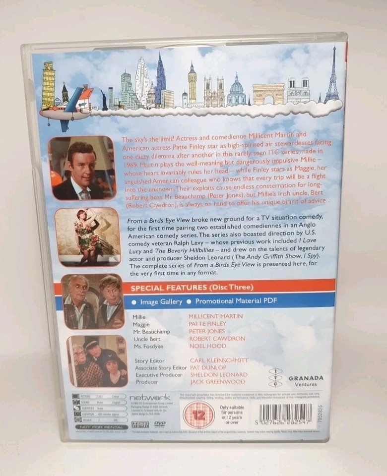 From A Birds Eye View The Complete Series DVD 3 Disc Set Peter Jones Uk ...