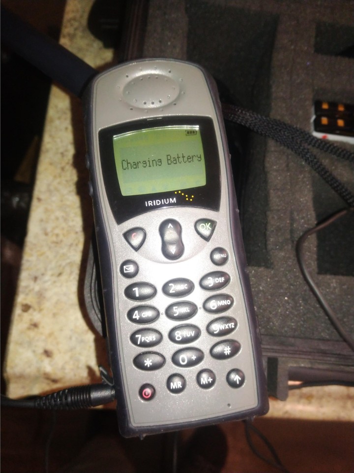 OBO Iridium 9505A Satellite Phone Kit Portable Sat Phone 2005 W ...