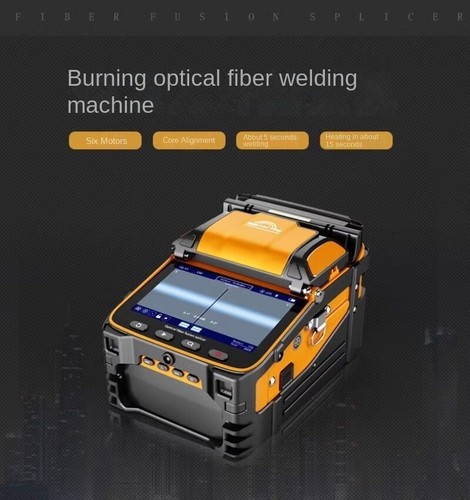 S9 Fiber Optic Fusion Splicer Automatic Fusion Machine Hot Melt Machine ...