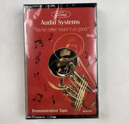 Ford Audio Systems Demonstration Cassette Tape - NOS - SEALED Mustang ...