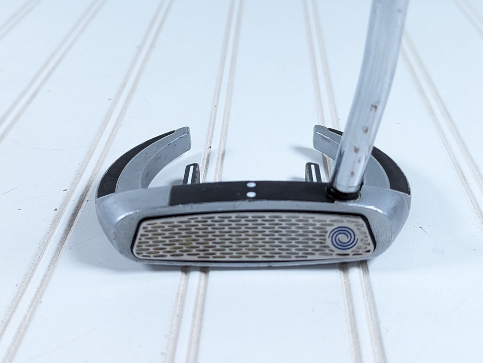 Odyssey Works Sabertooth Tank Versa Putter Mens RH Super Stroke Grip ...