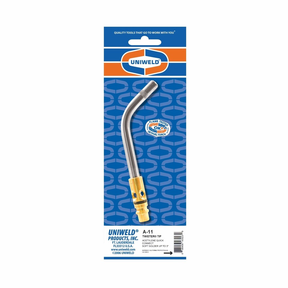 Uniweld A-11 Twister® Air/Acetylene Swirl Combustion Torch Tip | eBay
